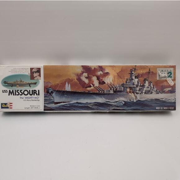 Revell | Toys | Battleship Vtg 977 Revell Uss Missouri The Mighty Mo Us ...